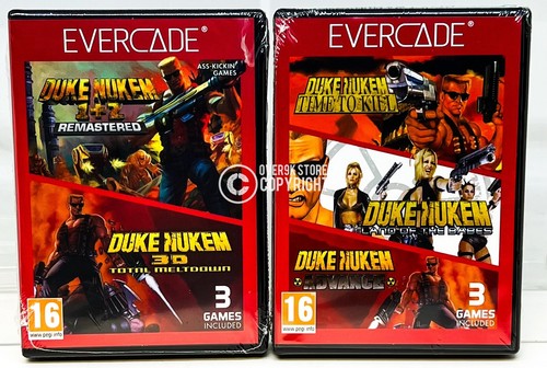 Duke Nukem Collection 1 + Duke Nukem Collection 2 - Evercade - New | eBay
