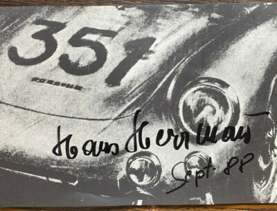 Hans Hermann - Formel 1 - original Autogramm - Großfoto 29 x 21 cm ...