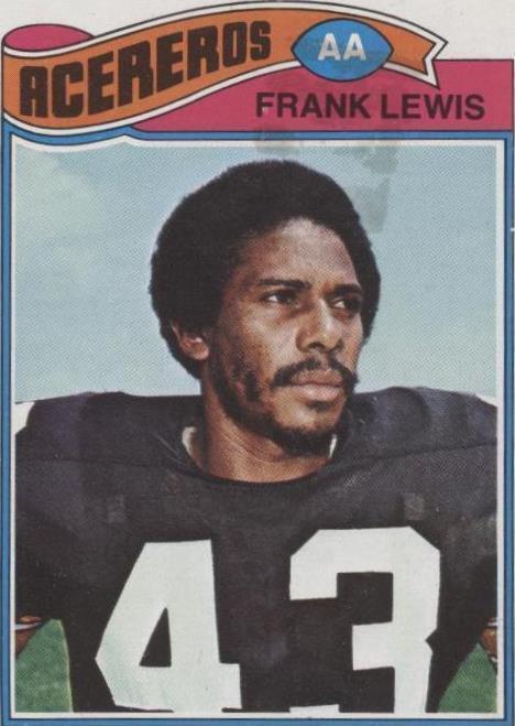 1977 Topps - Frank Lewis #319 Mexican for sale online | eBay
