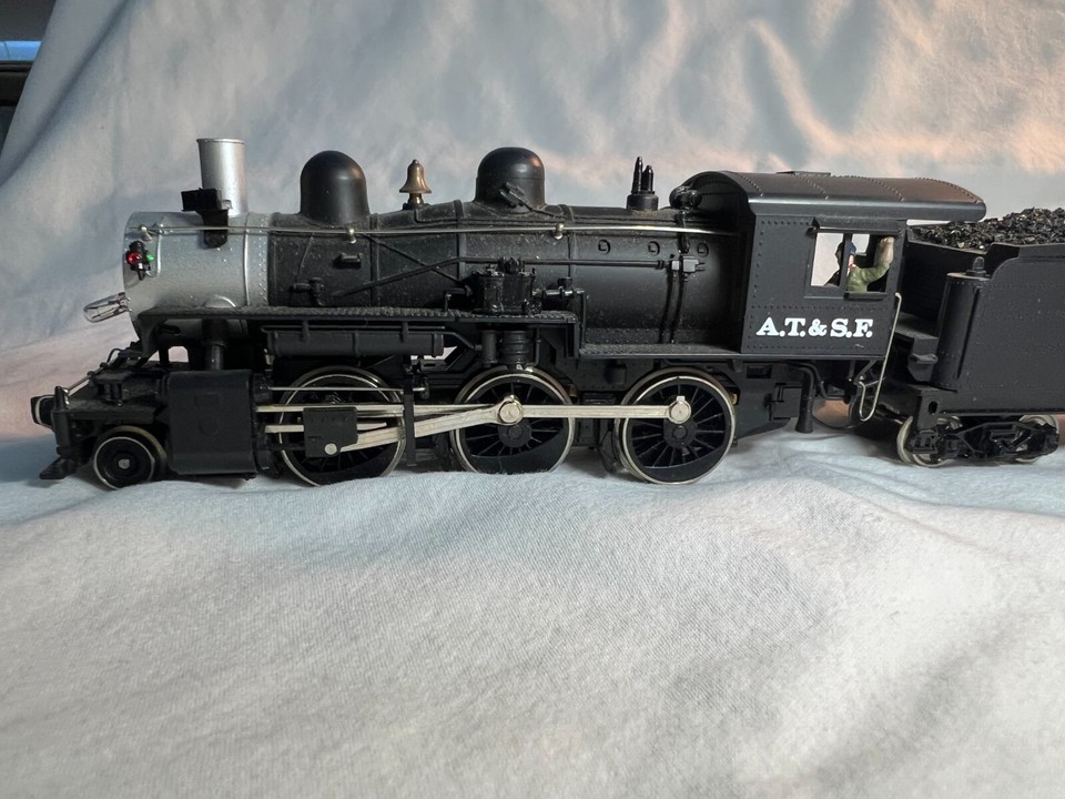 HO Scale AT&SF Steam Engine #7809 | eBay