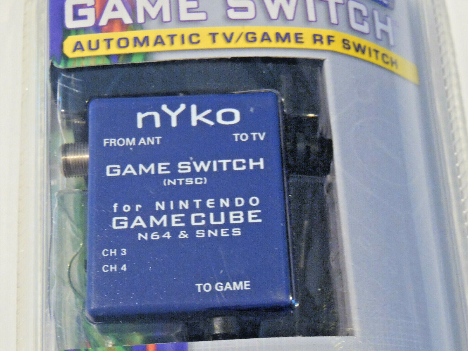 Nyko RF Game Switch for Nintendo Game Cube N64 Super Nintendo SNES -New ...