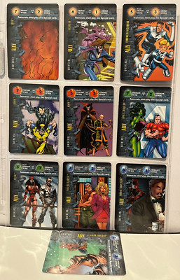 Overpower Marvel Card Game - Universe Ally x 10 Monumental card Set ...