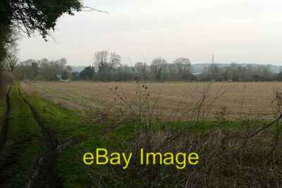 Photo 6x4 Footpath to Crookham Manor Thatcham The manor is in the trees ...