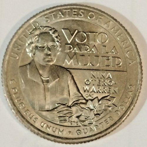 2022 P VOTO PARA LA MUJER QUARTER UNCIRCULATED ATB COINS FREE SHIPPING ...