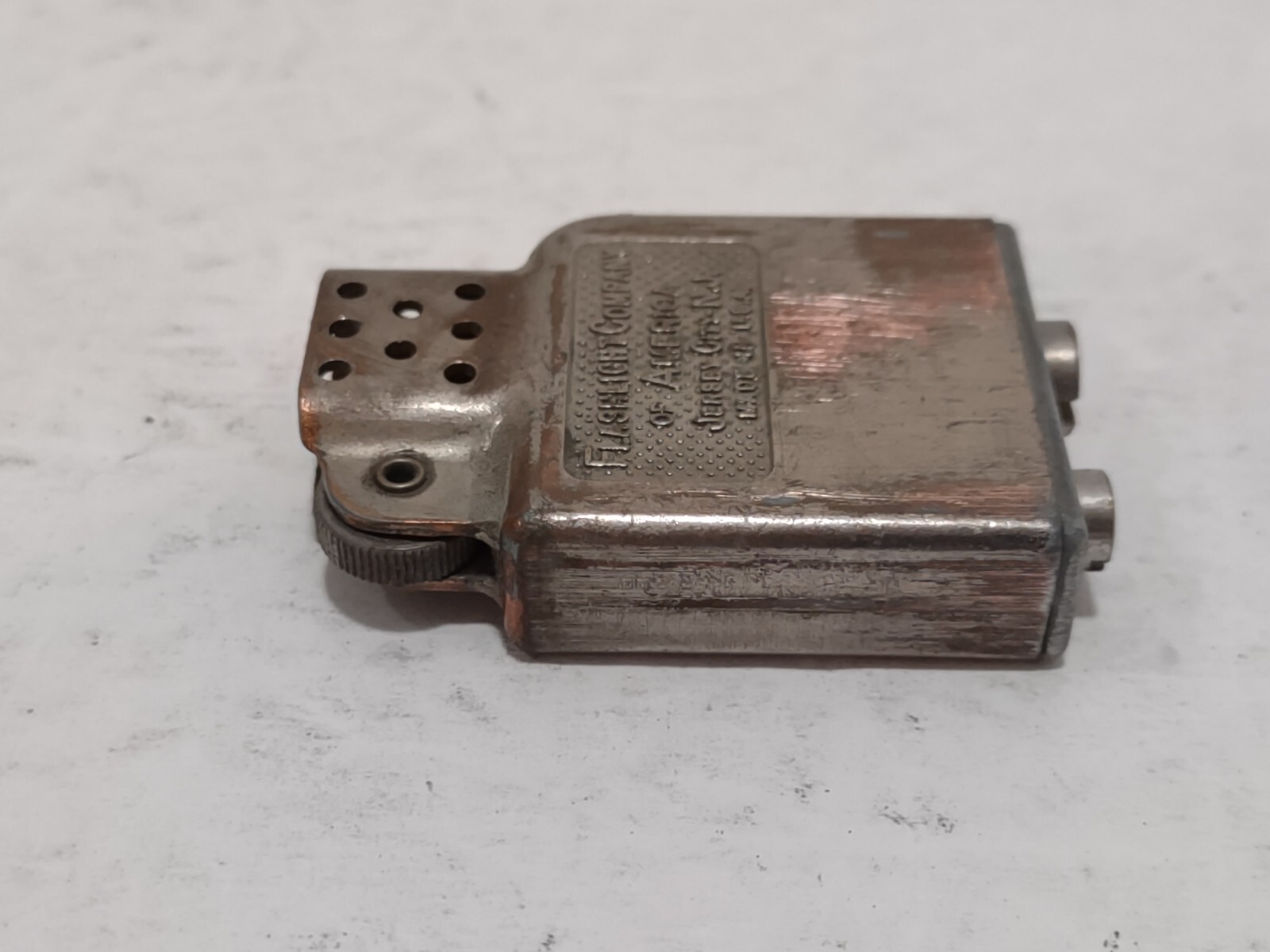 SUPER RARE Vintage Berkeley Flashlight Company Windproof Lighter 10 ...