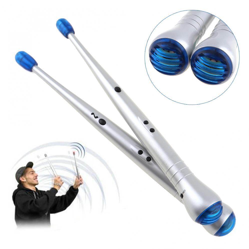 1 Pair Universal Portable Electronic Drumsticks Air Drum Rock Beat ...
