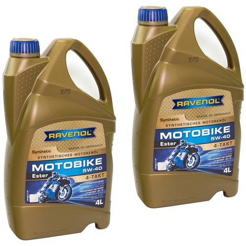 Engine Oil 8 Litre RAVENOL Engine Oil 4T OIL 5W-40 for Can Am Outlander ...