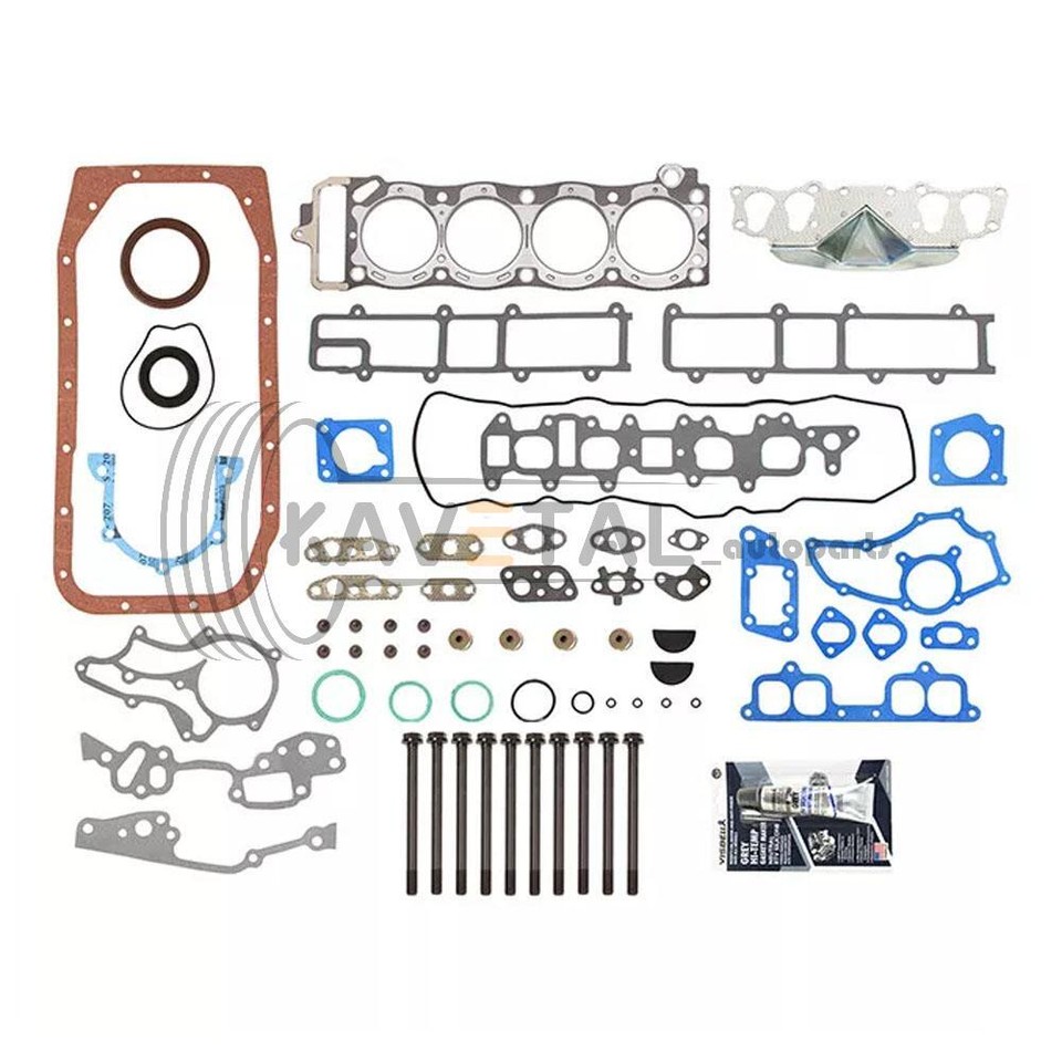 Engine Rebuild Crankshaft Rods Piston Timing Kit for Toyota 22R 22RE ...