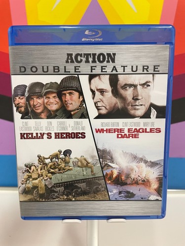 Kelly's Heroes / Where Eagles Dare (Action Double Feature) [Blu-ray ...