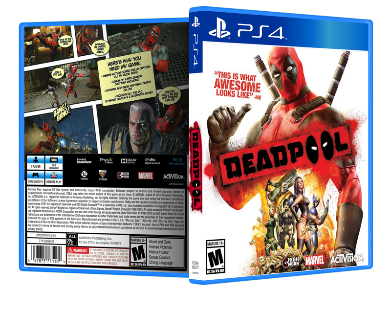 Deadpool Game Cover