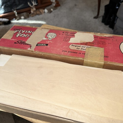 Sterling Flying Fool Stunt Control Line Model Kit S-12 | eBay