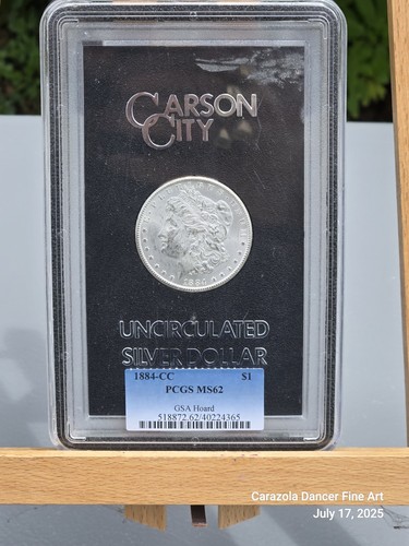 1844-CC PCGS MS-62 Uncirculated Silver Dollar Blue Label GSA Hoard | eBay