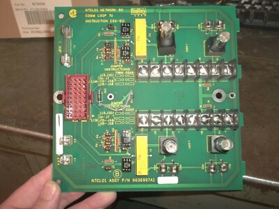 BAILEY NTCL01 NETWORK 90 COMMUNICATION LOOP PLC MODULE 6636997A1 (WL7-3 ...