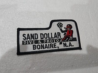 Sand Dollar Dive & Photo Bonaire N.A. Vintage Patch | eBay