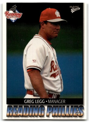 2004 MULTIAD READING PHILLIES GREG LEGG READING PHILLIES #25 | eBay