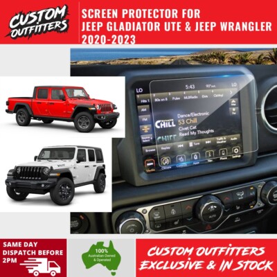 Premium Screen Protector to suit JEEP GLADIATOR JT UTE Rubicon Overland ...