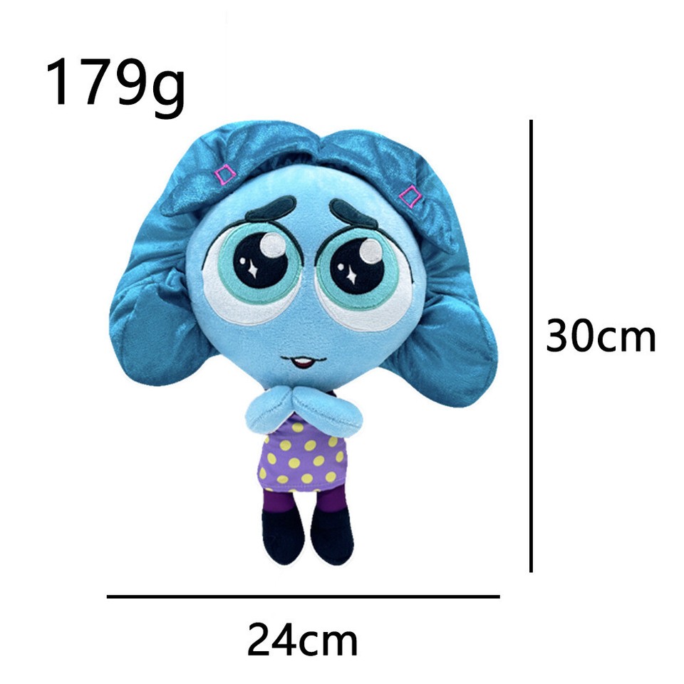 Inside Out2 Anime Plush Doll Bing Bong Anxiety Sadness Envy Ennui ...
