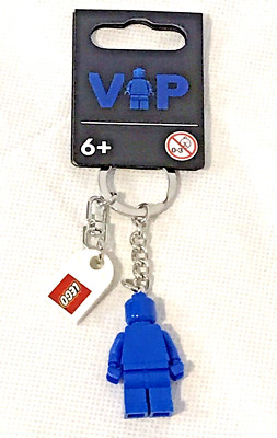 Lego 854090 VIP Exclusive Keychain blue minifig 6339348 Brand NEW NWT ...
