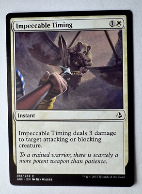 MTG Magic the Gathering Impeccable Timing (18/347) Amonkhet LP | eBay