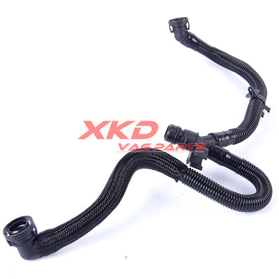 06E103217AC Crankcase Breather Vent Hose For VW Touareg Audi A4 A5 A6 ...