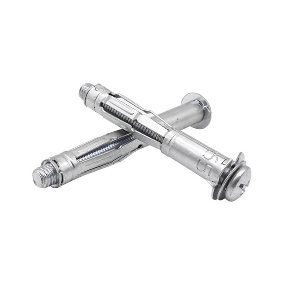 Expansion Anchors Hollow Wall Anchors M4x38mm Screws Galvanized Finish ...