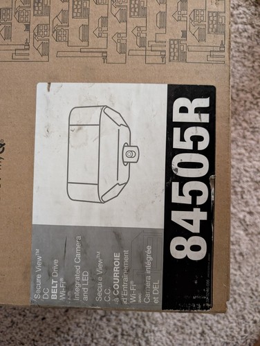 Liftmaster 84505R Secure View UltraQuiet Belt Drive Smart Opener Camera ...