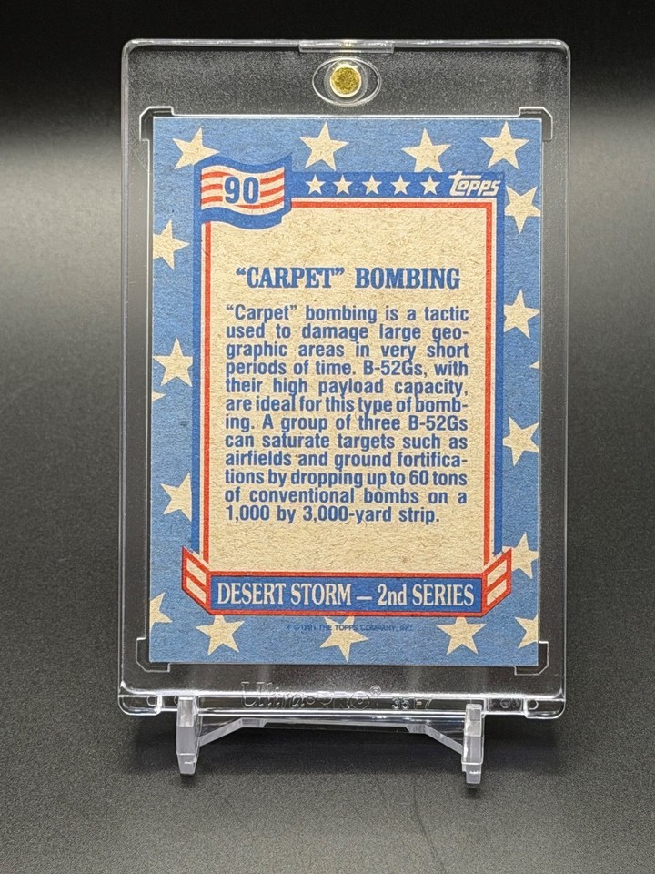 1991 Desert Storm Series 2, Topps Military Trading Cards, You Pick ...