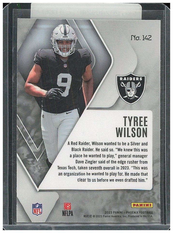 2023 Panini Phoenix Tyree Wilson Rookies RC #142 | eBay