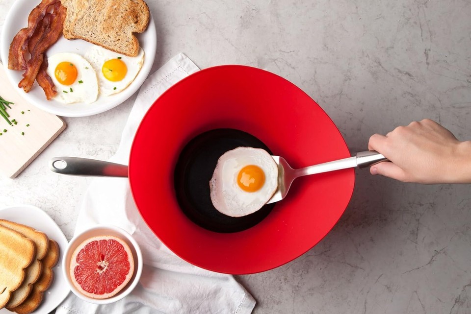 Frywall 8” Splatter Guard No-Mess, Oil & Condensation Blocker ...