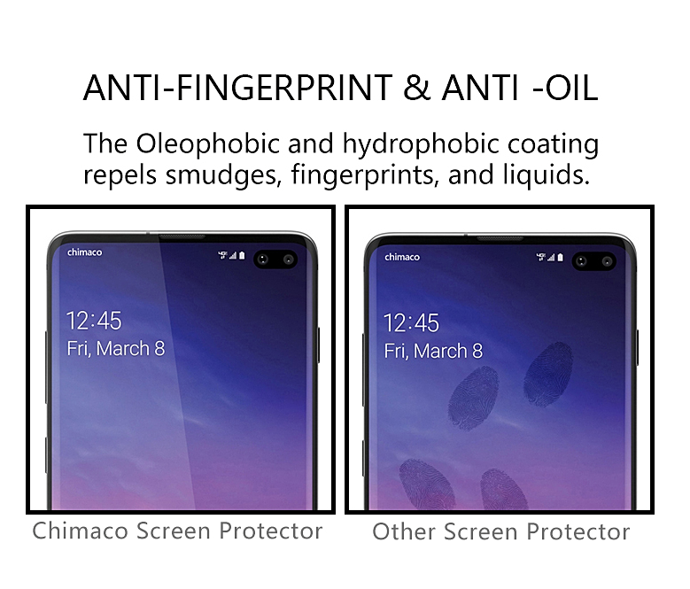 10D Curved Tempered Glass Screen Protector For Samsung Galaxy S10/ S10 ...