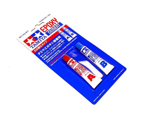 Tamiya Model Paints & Finishes Epoxy Cement Net 10g Set (2pcs) 87100 ...