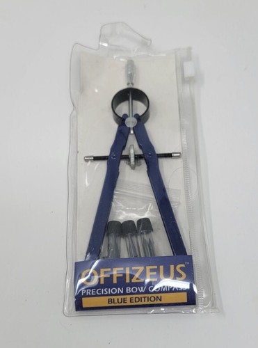 Offizeus Precision Bow Compass Blue Edition School Supplies Standard ...