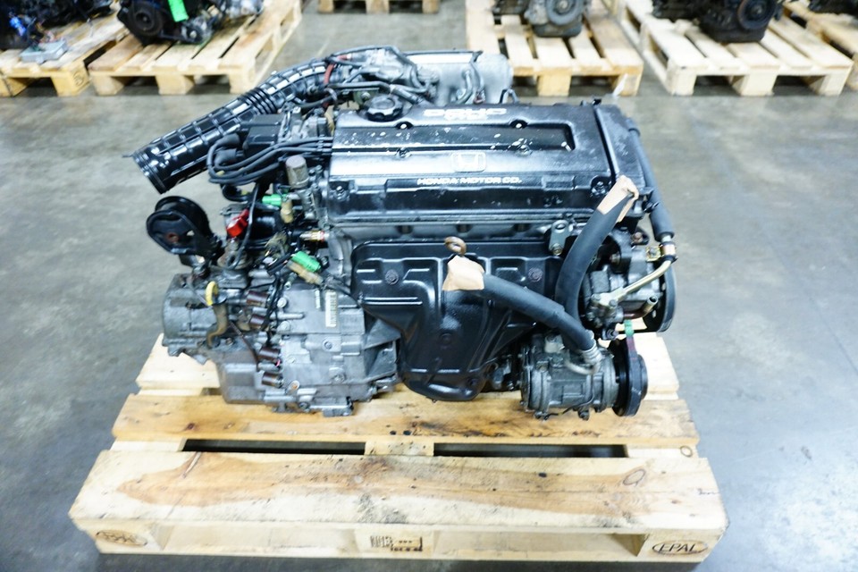 JDM 88-91 Honda Civic Si B16A 1.6L DOHC OBD0 VTEC Engine Only Acura ...