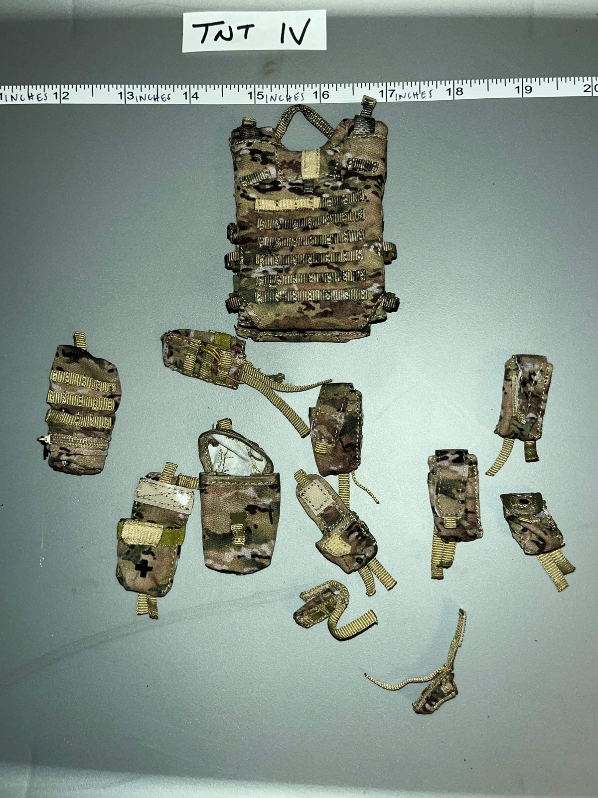 1/6 Scale Modern Era OCP Multicam Body Armor - Minitimes | eBay
