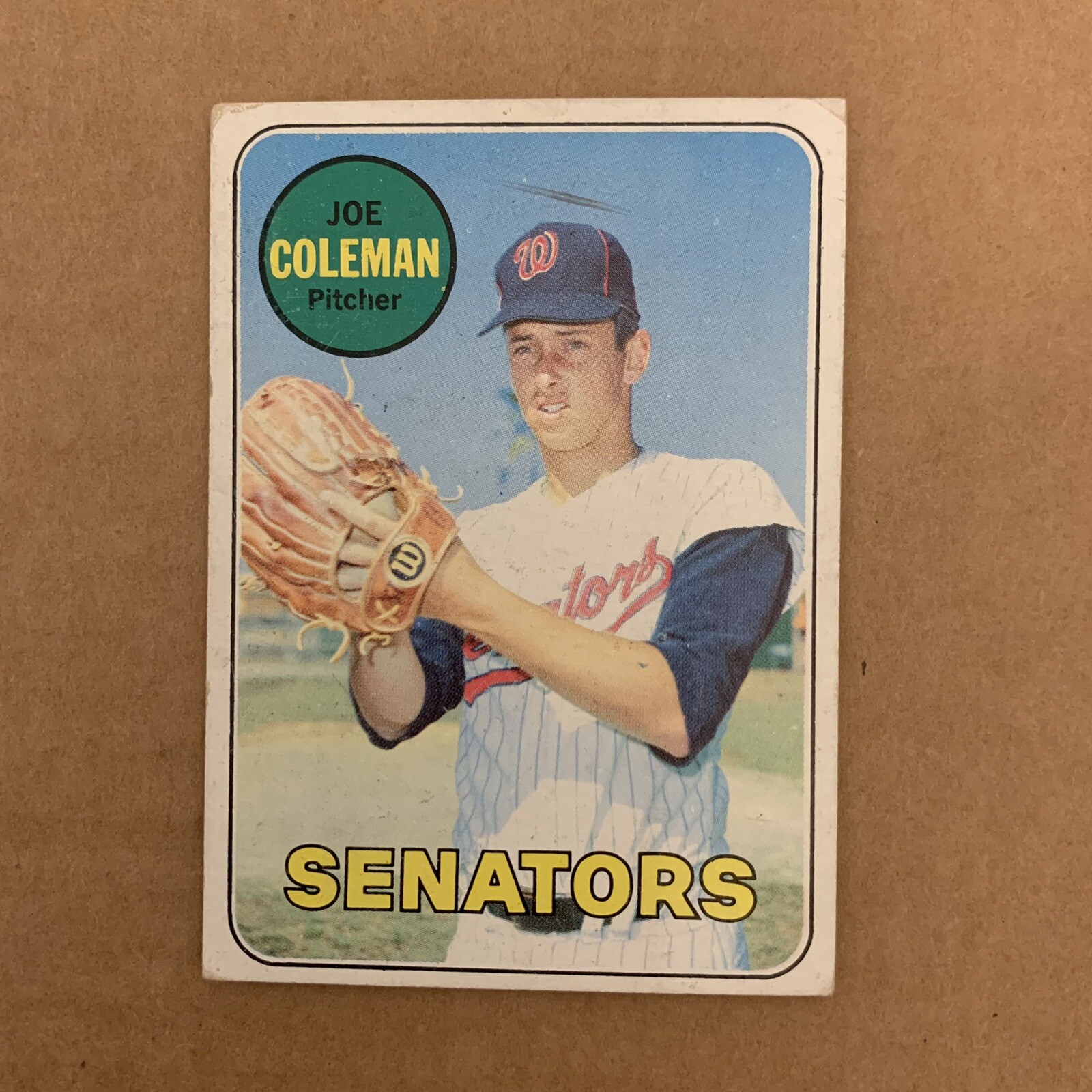 1969 Topps Joe Coleman # 246 Washington Senators Baseball Card | eBay