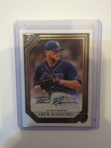 2021 Topps Gallery Rookie Autographs #RADR Drew Rasmussen | eBay