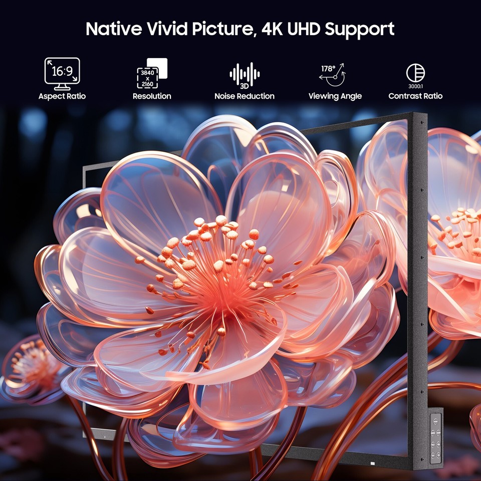 Sylvox 65'' Outdoor QLED TV IP55 weatherproof App store 2000 nits for ...