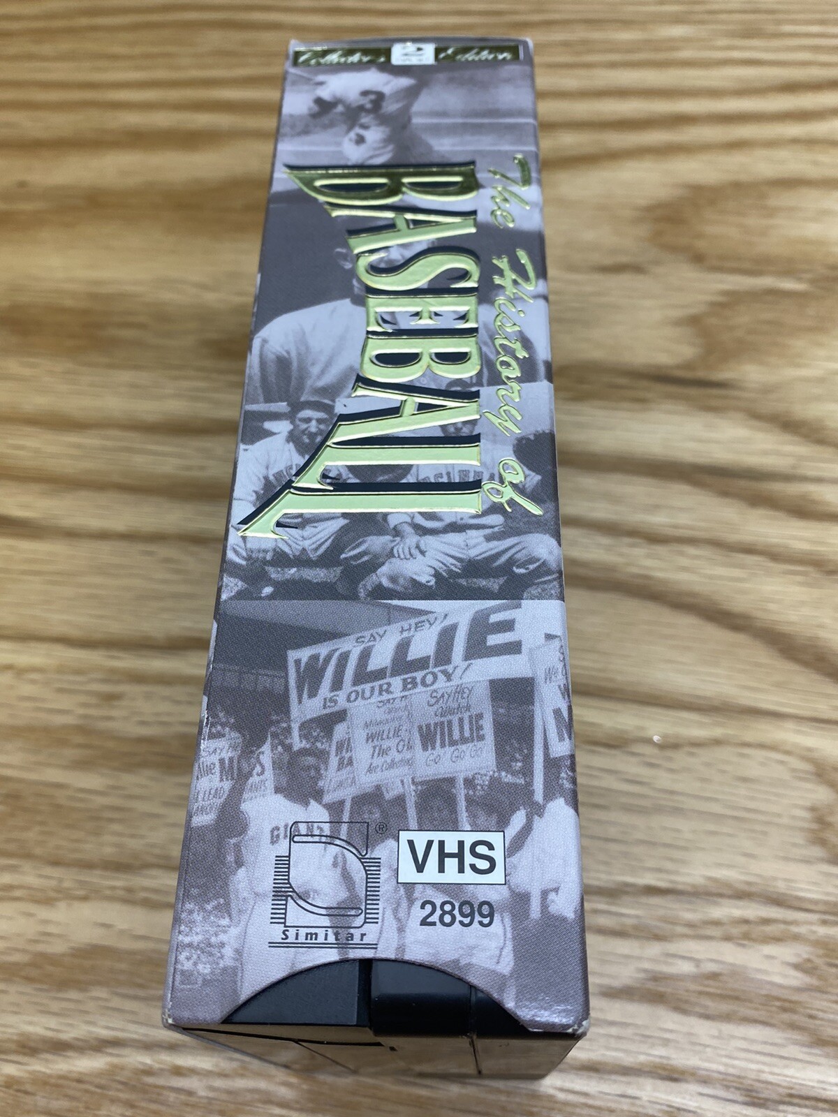 The History of Baseball (VHS 1994 Collector's Edition) Ty Cobb 2 Tapes ...