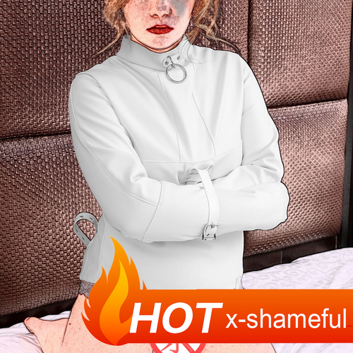 Body Arm Binder Behind Binding Bag Back Straight Jacket Glove Strap ...