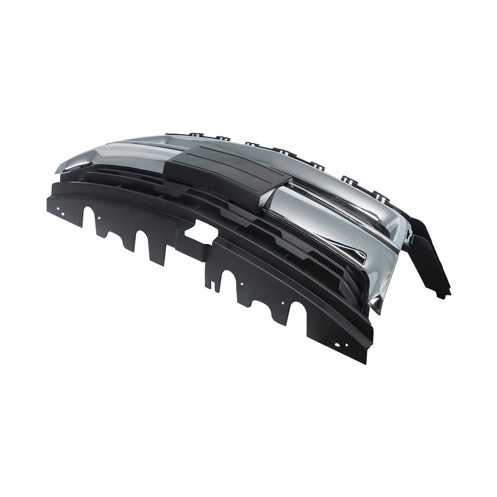 For 2015-2020 Chevrolet Colorado Front Upper Grille W/Chrome Trim Black ...