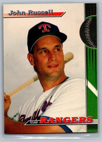 John Russell #23 Texas Rangers 1993 Stadium Club Texas Rangers | eBay