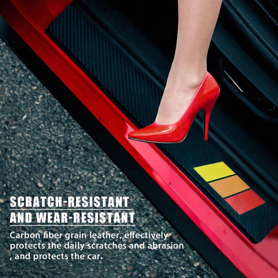 For Toyota 4Runner Set Car License Plate Frame Cover + Door Sill ...