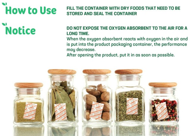 OXYGONE AA400CC100EA 400 CC Premium Oxygen Absorbers - 100 Count for ...