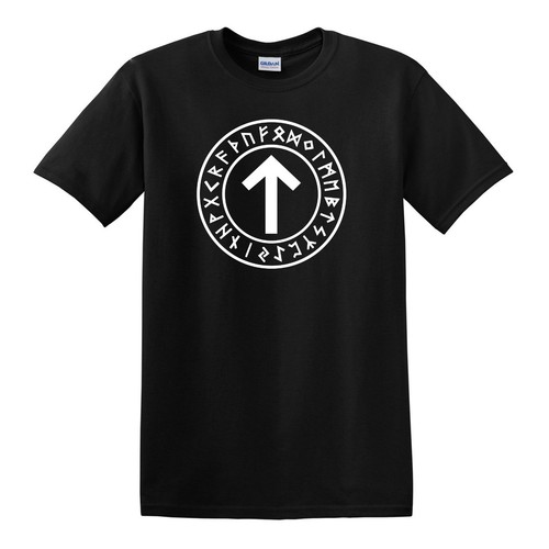 TYR Warrior Futhark Runes T-shirt - S to 6XL - Norse Odin Viking ...