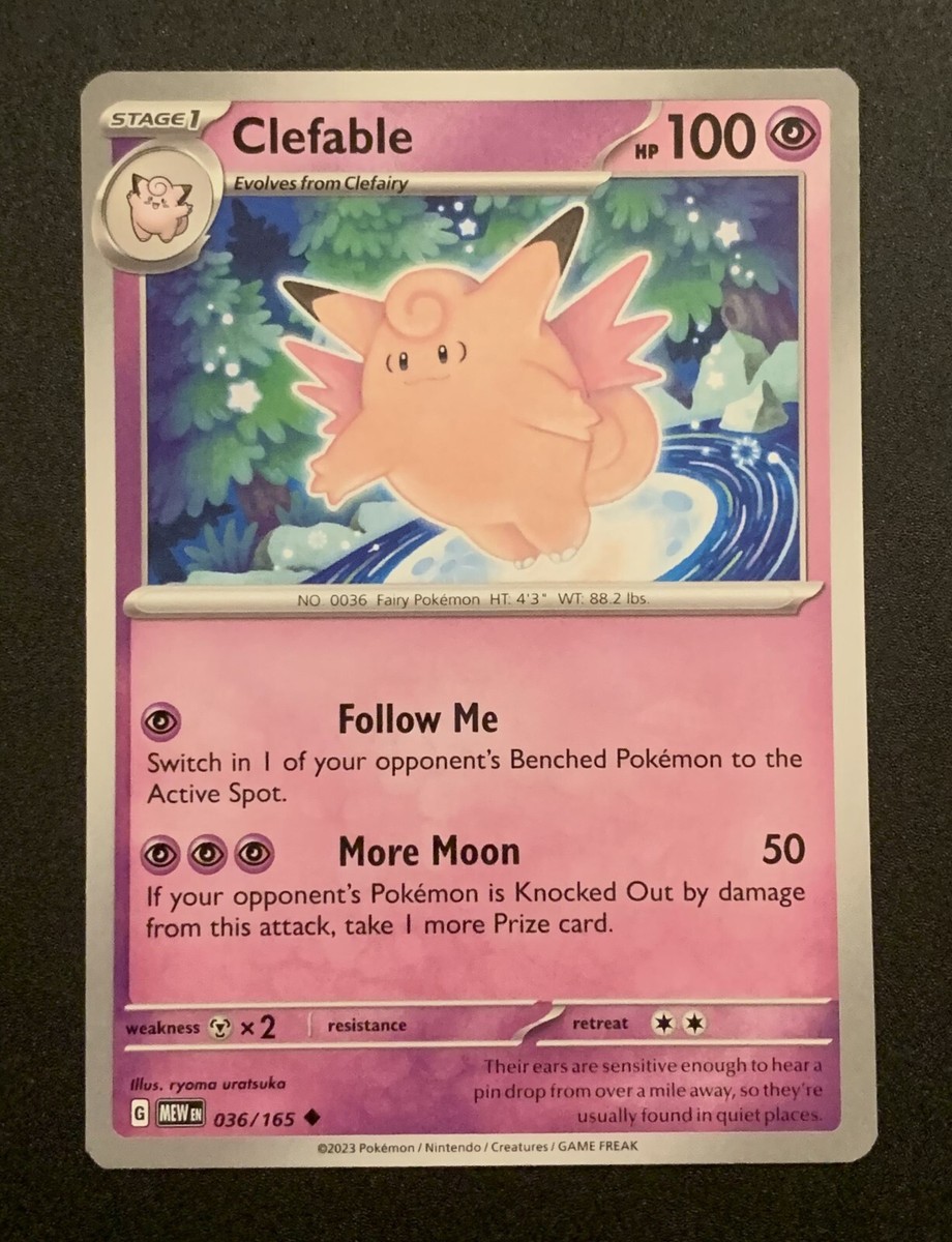 Clefairy éabhlóid Pokémon Clefairy | Diamond & Pearl—Secret
