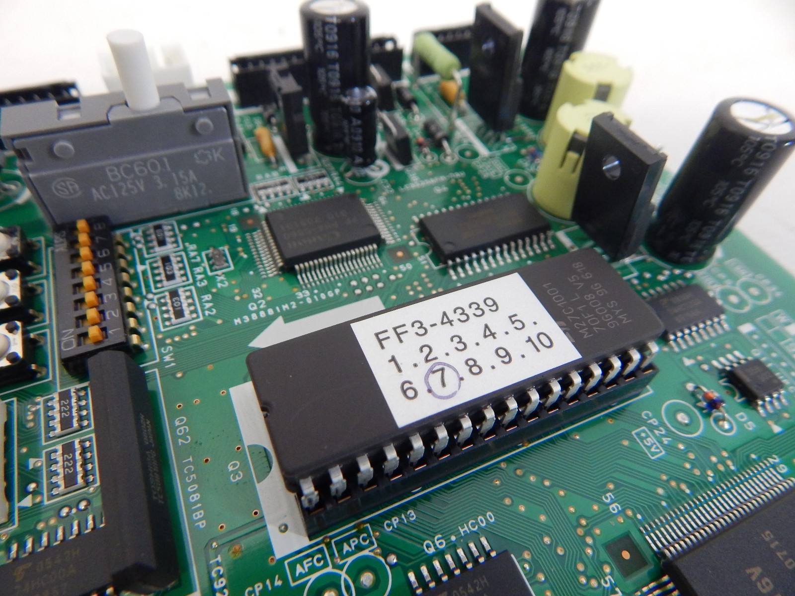New OEM Canon FG3-1813-070 ADF Controller PCB DADF-J1 Document Feeder ...