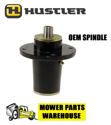 GENUINE OEM HUSTLER 604255 607407 DECK BLADE SPINDLE ASSEMBLY X-ONE ...