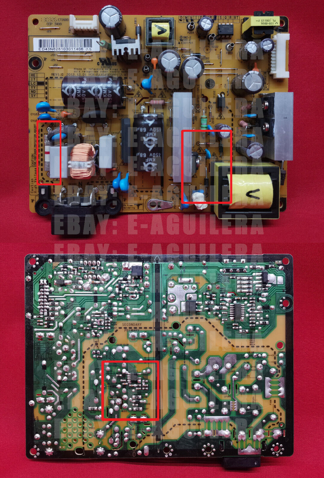 Power Supply Repair Kit 32LN5707 // EAY62810301 | eBay