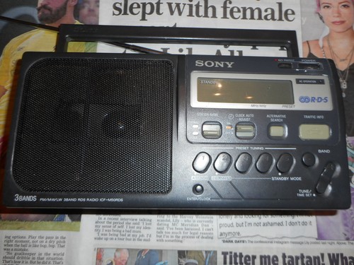 Sony Icf-m50rds 3 Band Fm/mw/lw Portable RDS Radio 99l online kaufen | eBay
