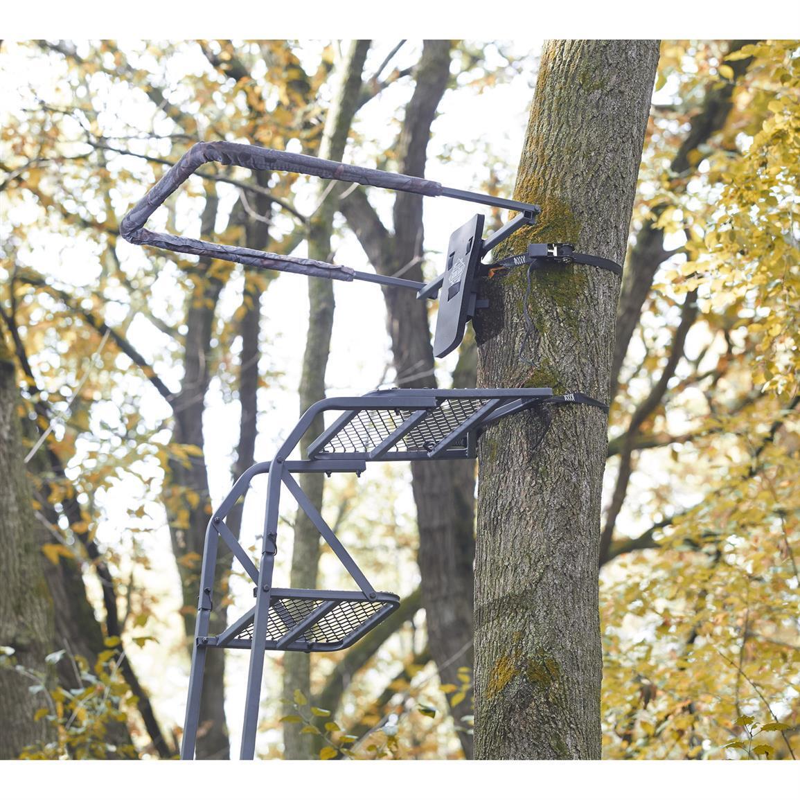 Guide Gear 02-MKHSSR-001GG Universal Padded Shooting Rail with Backrest ...